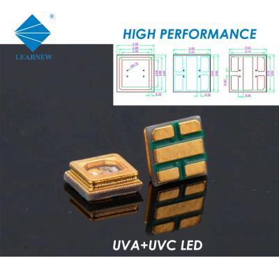 China 99.9% Virus killed 255NM 265NM 275NM UVC LED Diode 3535 Chips for sale