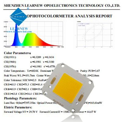 China Bridgelux 60w COB LED Chip High Power 4046 Cool White 6000k 1500ma for sale