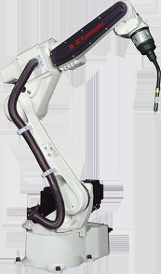 China Kawasaki BA006N 6 Axis Articulated Robot 6kg Payload 1445mm Reach Industrial Welding Robot for sale