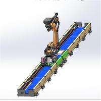 China Versatility Robotic Welding Positioner 0-20000mm/min Continuous Welding Robot Positioner for sale