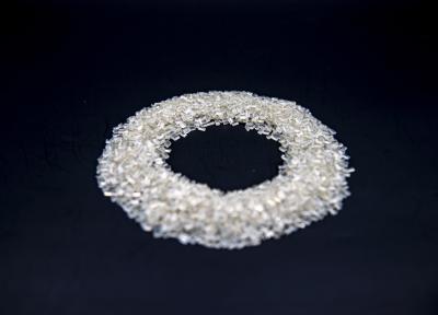 China Injection Grade Recycled PET Chips Pellet For Bottle Application With IV0.80-0.89 for sale