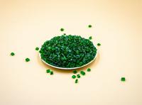 China Recycled 	PET Bottle Chips With Low Ash Content ≤0.08% And Iron Content ≤5mg/Kg for sale