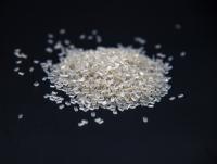 China Odourless Recycled PET Chips White Granule Recycled Plastic 100% Recycled Raw Material for sale