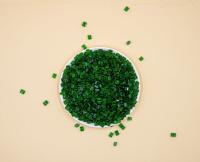 China Plastic PET Bottle Chips For Bottle Application In White Green Blue for sale