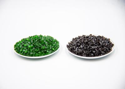 China Semi Dull Recycled PET Chip RPET Polyester Resin Pellets Bottle Grade PET Raw Material for sale