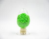 China Green Recycled PET Chips Pellet Polyethylene Terephthalate With Melting Point 245-260℃ for sale