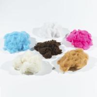 China Recycled Colored Polyester Fiber 1.4D 3D 6D 15D For Spinning And Nonwoven for sale