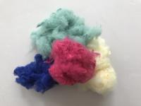 China Recycled Polyester Staple Fiber 25mm 32mm 38mm 51mm 64mm 76mm For Filling for sale