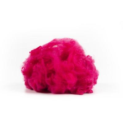 China 7Dx64mm Polyester Staple Fiber Recycled Hollow Conjugated For Filling for sale