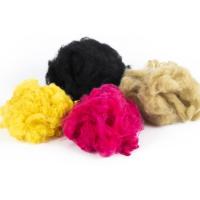China Low Melt Polyester Staple Fiber Customizable Recycled Colore PSF for sale