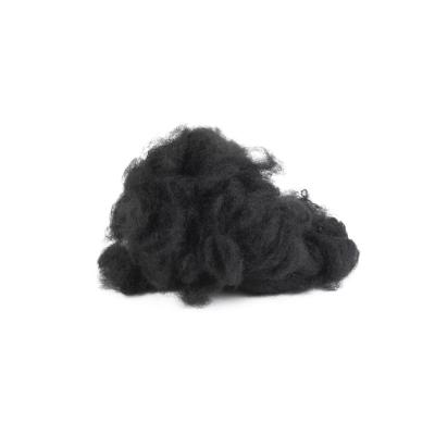 China 100% Polyester Staple Yarn With Customized Length Fiber for sale