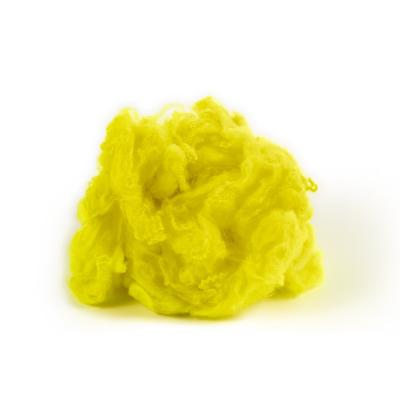 China Virgin Polyester Staple Fiber Nonwoven Carpet 3Dx64mm Recycled for sale