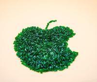 China Industrial Grade PCR Plastic Recycled Natural Color PET Chips IV0.78 Abs Plastic Pellets for sale
