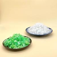 China Recycled PET Bottle Flake Hot Wash Crushed Water Bottle PET Flakes Scrap for sale