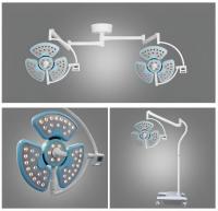China EXPERT-LED720/720 3 Petal Surgical Shadowless Lamp with 180,000 Lux Illuminance and 40,000 Hour LED Life for sale