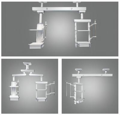 China ICU Medical Suspension Bridge with Dry-Wet Separation - 2800mm Beam Length, 60kg Platform Capacity for Hospital ICU Rooms for sale