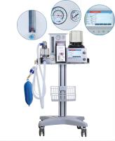 China DM6B Veterinary Anesthesia Scavenger System 0-60L/Min Four Casters 7 Inch LCD for sale