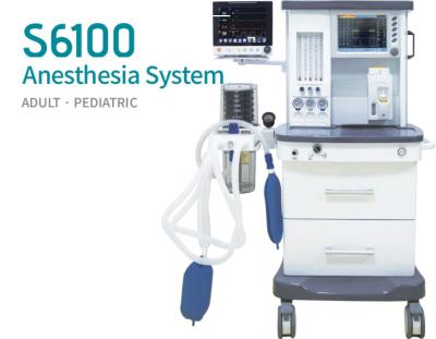 China S6100 Anesthesia Ventilator Machine 280-600kPa Adult Pediatric ICU Operating Room for sale