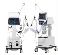 China S1200 Touch Screen ICU Ventilator 220V 50Hz with 15 Modes for Adult Pediatric for sale