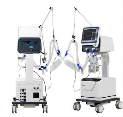 China S1200 Touch Screen ICU Ventilator 220V 50Hz with 15 Modes for Adult Pediatric for sale