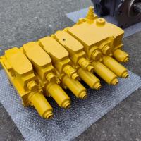 China Bulldozer Komatsu D375A-6 and D375A-6R main control valve assemblies; part numbers 723-66-21400 and 723-66-21600 723-65-21400 for sale