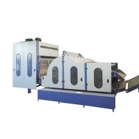 China Double Cylinde Nonwoven Carding Machine 60m / Min For Polyester Fiber Quilt for sale