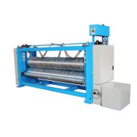 China Single Belt 1500GSM 2 Roller Textile Calender Machine Auto Correction for sale