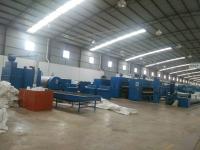 China 9m ISO9001 blue color Wool nonoven needle punching Felt  Making Machine for sale