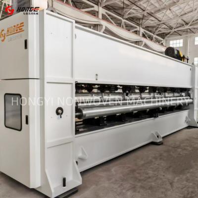 China PP / PET Needle Punched Fabric Making Machine 5.5m Middle Speed for sale