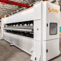 China Single / Double Board Automatic Punching Machine 750rpm Needle Frequency for sale