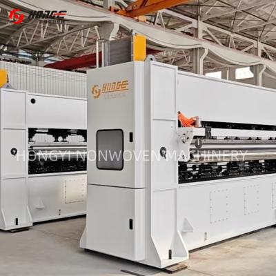 China Pp , Pe , Cotton , Jute Automatic Punching Machine PLC Centralized Control for sale