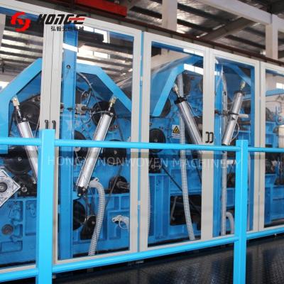 China Nonwoven Polyester Fiber Wadding Carding Machine for sale