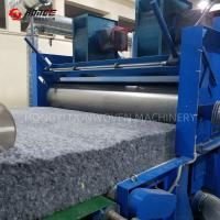 China 1000kg/H Nonwoven Airlaid Machine , Needle Punching Shoddy Felt Production Line for sale