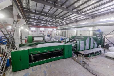 China Customized ECT Cross Lapper Machine 5500mm Anti Static CE ISO9001 for sale