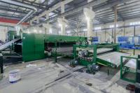 China 2700mm PET Non Woven Cross Lapper For Carpet 70m/Min for sale