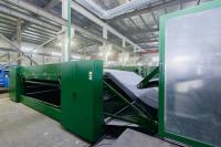 China Automatic Cross Lapper Machine 4500mm For Mattress Waddings Making for sale