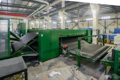 China 100m/Min Double Belt Cross Lapper Machine Nonwoven for sale