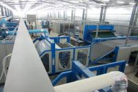 China HongYi-2 Years Warranty  Non Woven Needle Punching Fabric Making Machine / Equipment With Full Automatic for sale