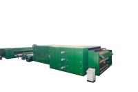 China Polyester 350kg One Hour Wadding Production Line With Memory Function for sale