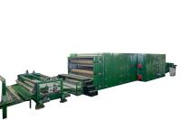 China Polyester 350kg One Hour Wadding Production Line With Memory Function for sale