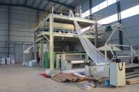China PP Chips 1600mm Carry Bag  Non Woven Fabric Making Machine for sale