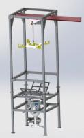 China 3KW Electronic Big Bag Unloading Station 200L Powder Big Bag Station for sale