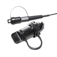 China Outdoor IP68 Fiber Optic Adaptor 4.8mm Singlemode Waterproof SC Mini for sale