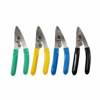 China CFS-3 FTTH Tool fiber optic cable stripper Stainless Steel 3 Holes Miller Clamp for sale