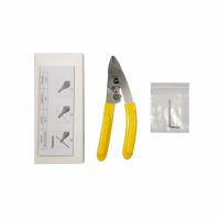 China CFS-3 FTTH Tool fiber optic cable stripper Stainless Steel 3 Holes Miller Clamp for sale