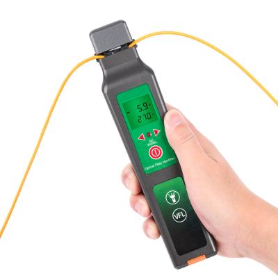 China ABS Shell Fiber Optic Tools 800-1700nm Optical Fiber Identifier With 10MW VFL for sale