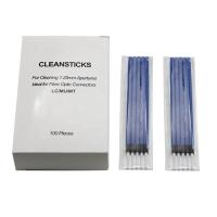 China One Time Fiber Optic Cleaning Tools Cleaning Sticks For 1.25mm 2.5mm Fiber Connector for sale