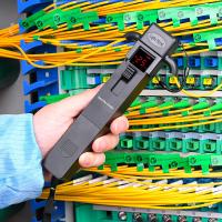 China Black Metal Live Optical Fiber Identifier OFI Cable Patch Cord Tester FTTX Tool for sale
