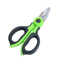 China KS-K2 Fiber Optic Kevlar Cutter Stainless Steel Blade Fast Crimping Scissor Cleaver for sale