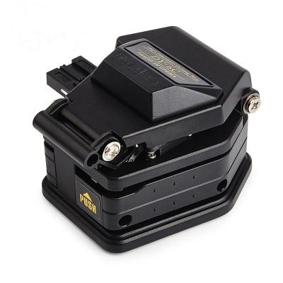 China Black 6C Fiber Optic Cable Cleaver Optical Fiber Cleaver Cutter FTTH Tool for sale